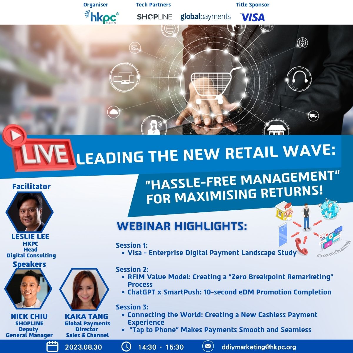 【Tech Talk 】 Leading the New Retail Wave: "Hassle-Free Management" for Maximising Returns ...